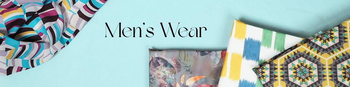 Menswear Fabric - Buy Premium Blended Clothing Fabrics Online @ ₹389 ...