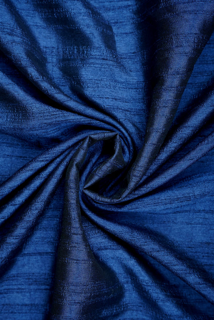 Navy Blue Plain Dyed Vaao Silk – Saraaha