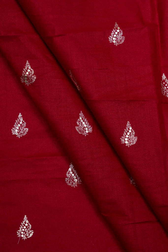 Traditional Floral Motifs Screen Printed on Cotton Fabric – Saraaha