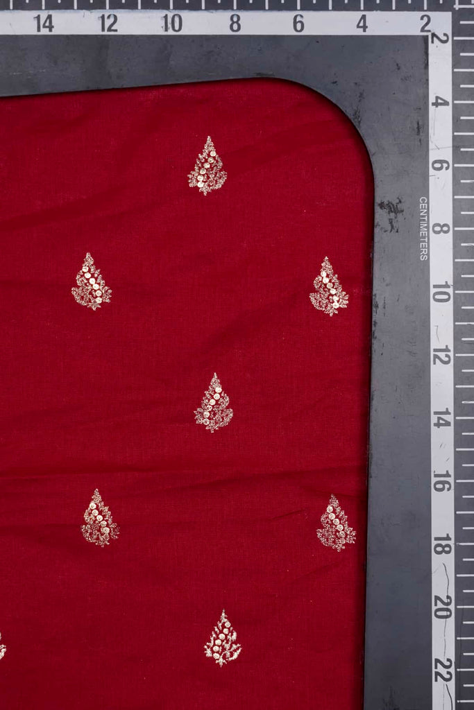 Traditional Floral Motifs Screen Printed on Cotton Fabric – Saraaha