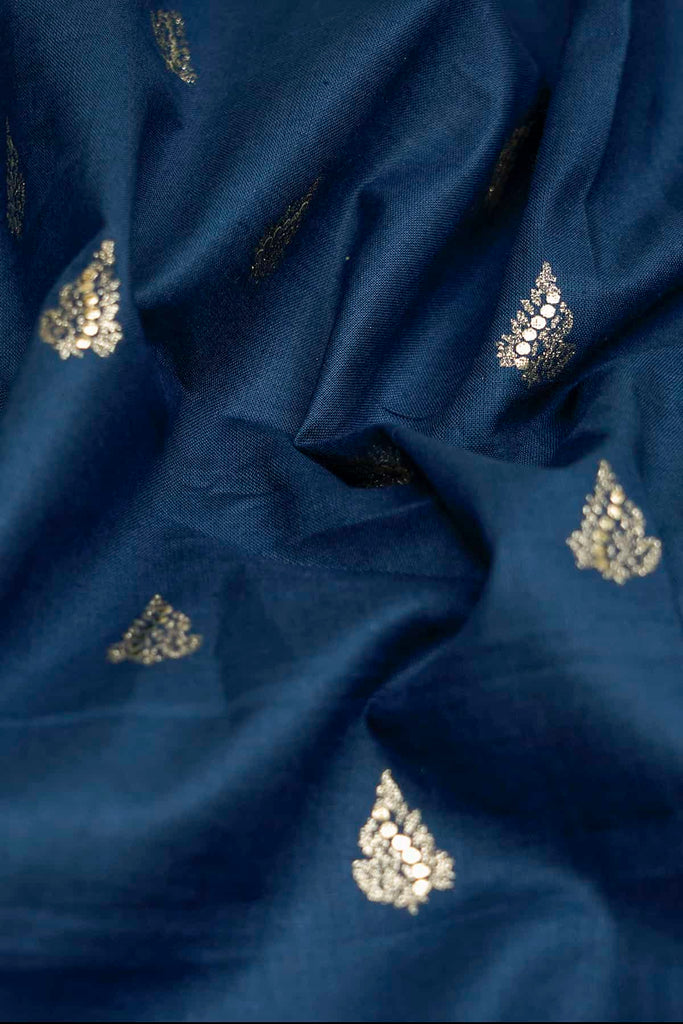 Traditional Floral Motifs Screen Printed on Cotton Fabric – Saraaha