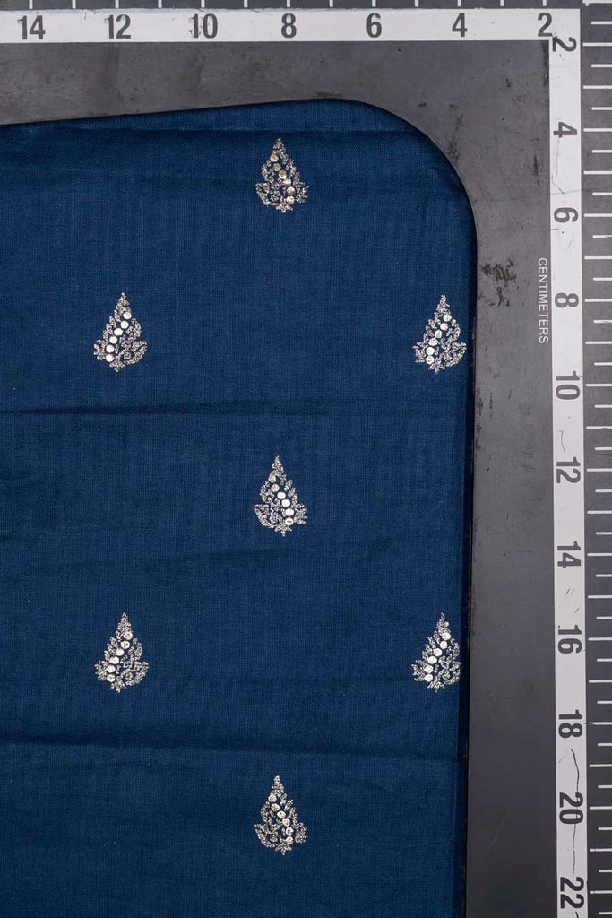 Traditional Floral Motifs Screen Printed on Cotton Fabric – Saraaha