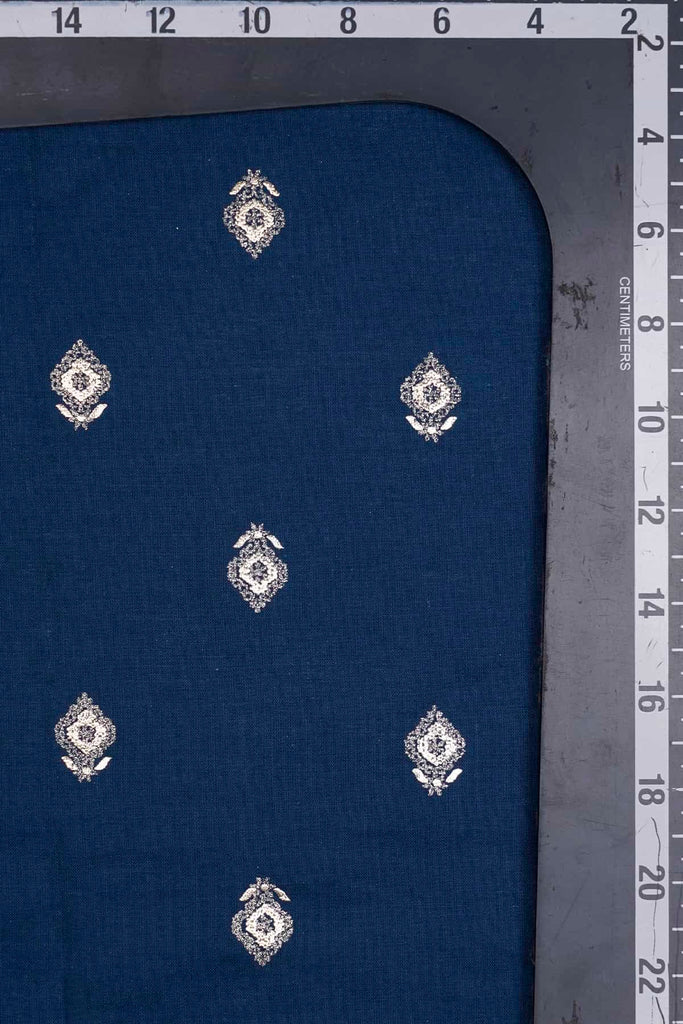 Traditional Floral Motifs Screen Printed on Cotton Fabric – Saraaha