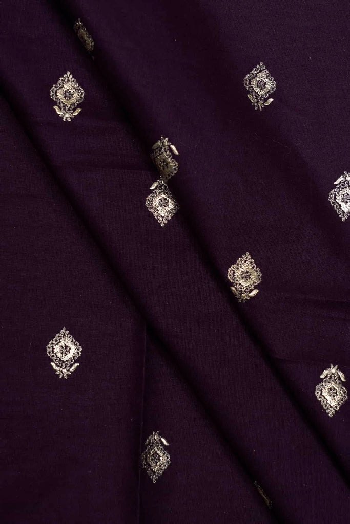 Traditional Floral Motifs Screen Printed on Cotton Fabric – Saraaha