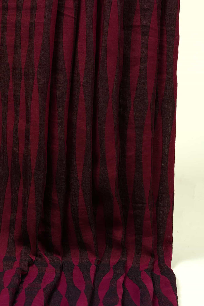 Maroon Dyed Merc Jacquard – Saraaha