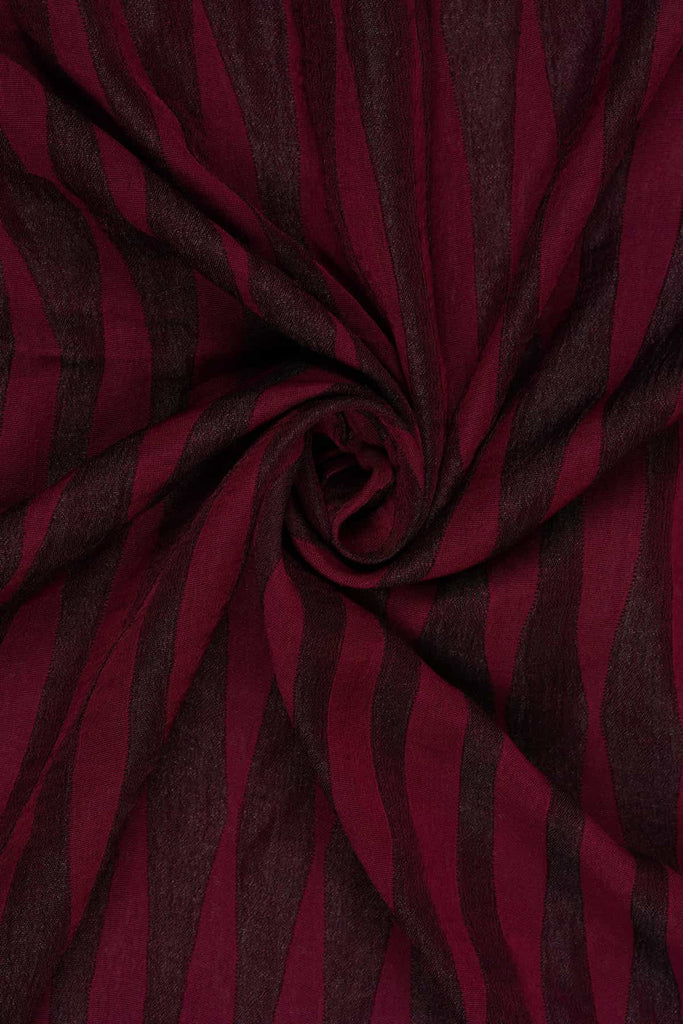 Maroon Dyed Merc Jacquard – Saraaha